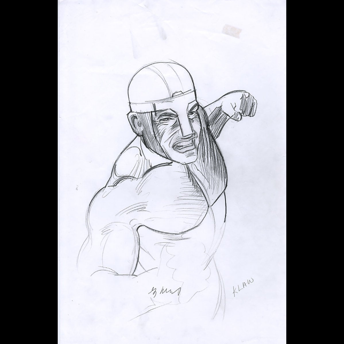 Klaw, '94 Marvel Masterpieces Preliminary Sketch - Greg Hildebrandt ...