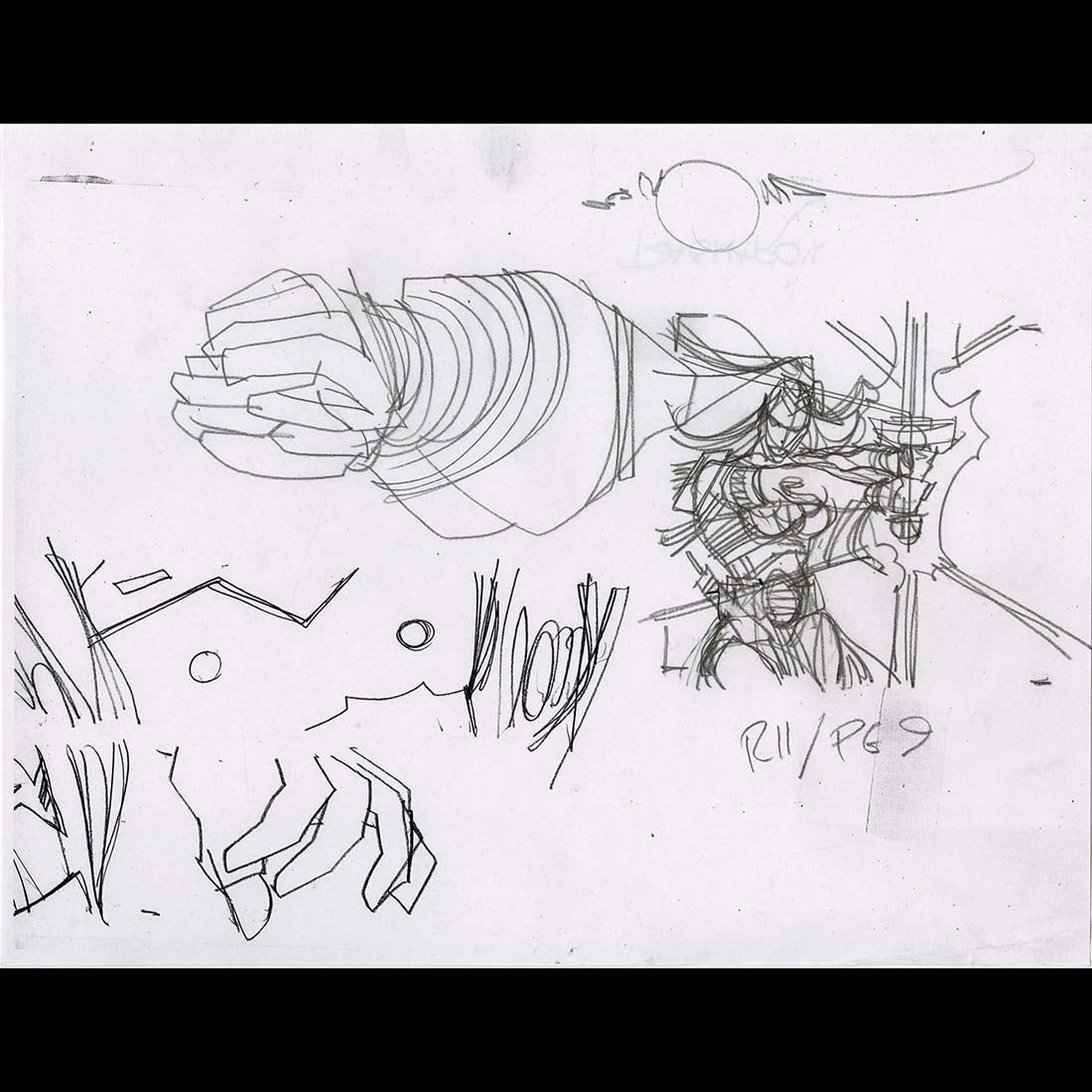 119243 - Walt Simonson - Ragnarok Sketch | The Spiderwebart Gallery