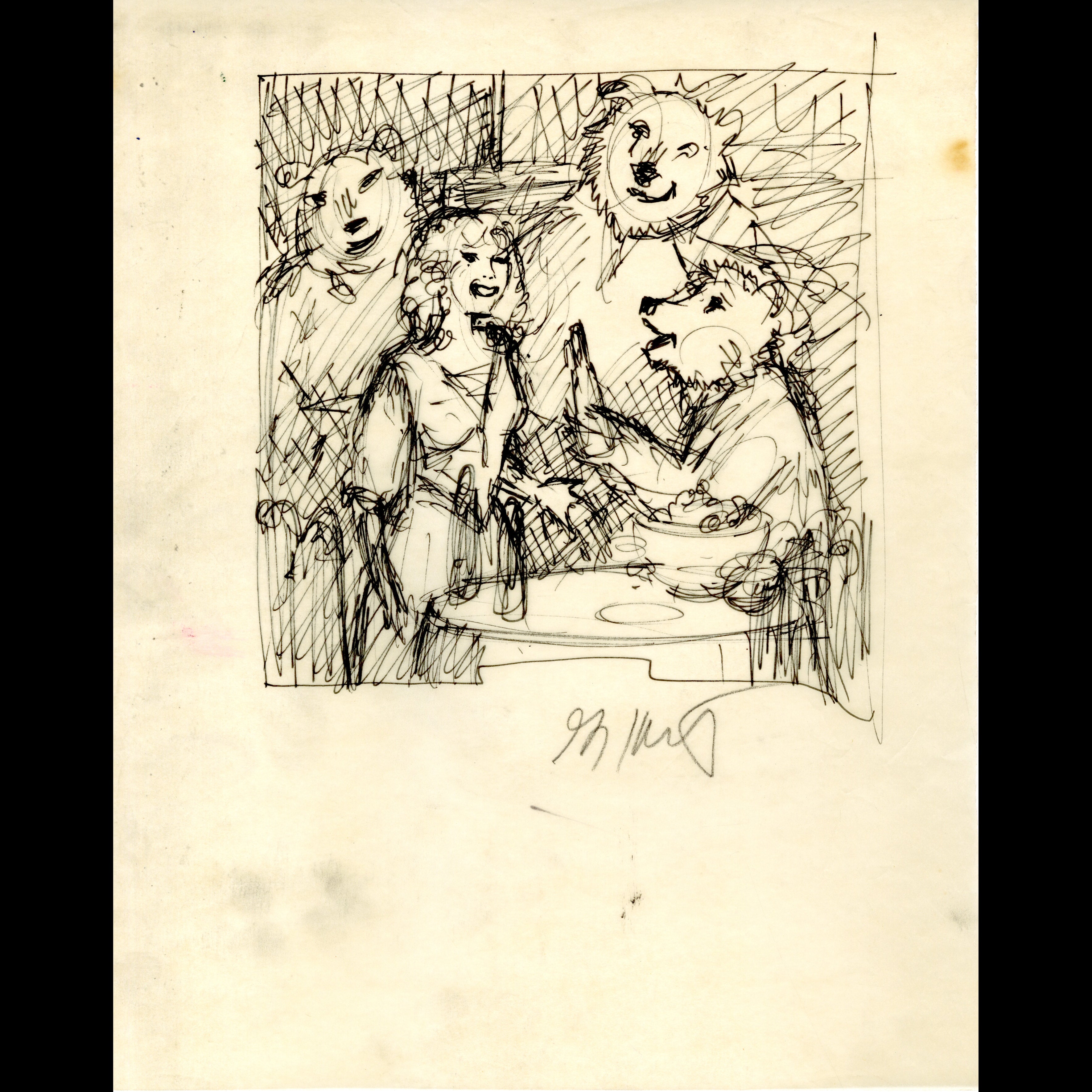 Goldilocks - Dr. Pepper Advertisement Sketch - Greg Hildebrandt ...