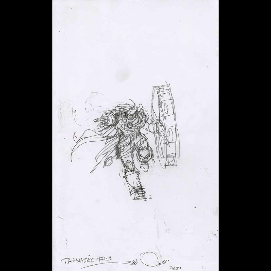 116782 - Walt Simonson - Ragnarok - Thor | The Spiderwebart Gallery