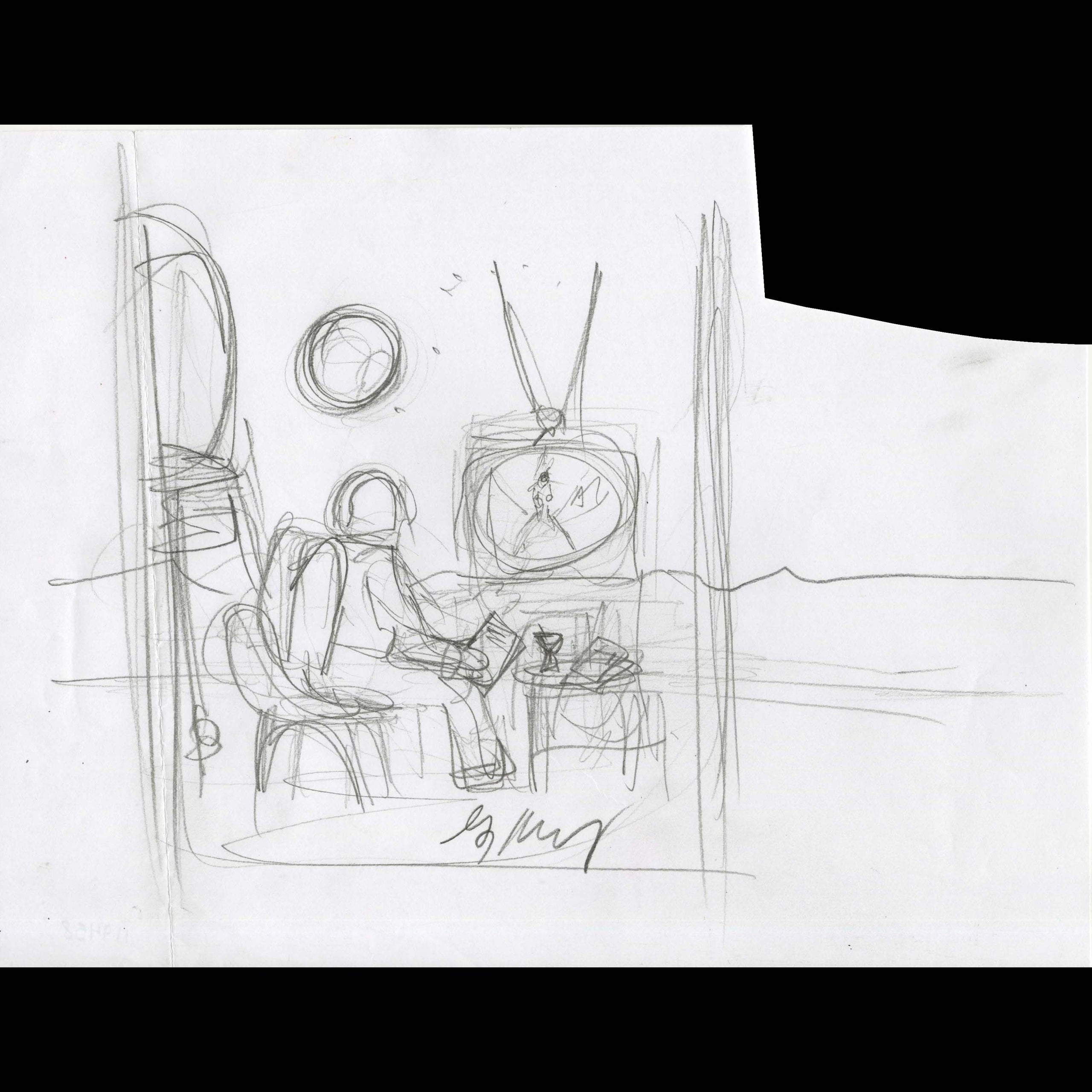 Heavy Metal Book Cover Sketch - Early Layout Concept - Greg Hildebrandt ...